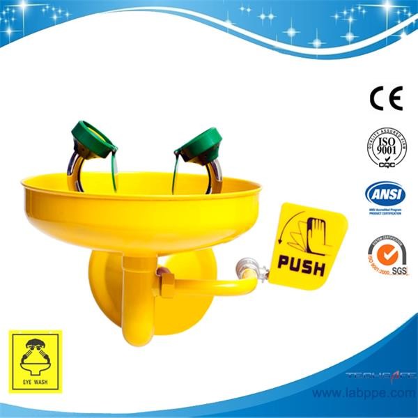SH359DY-Wall mounted emergency eye wash SUS304 eye wash ANSI CE eyewash ...